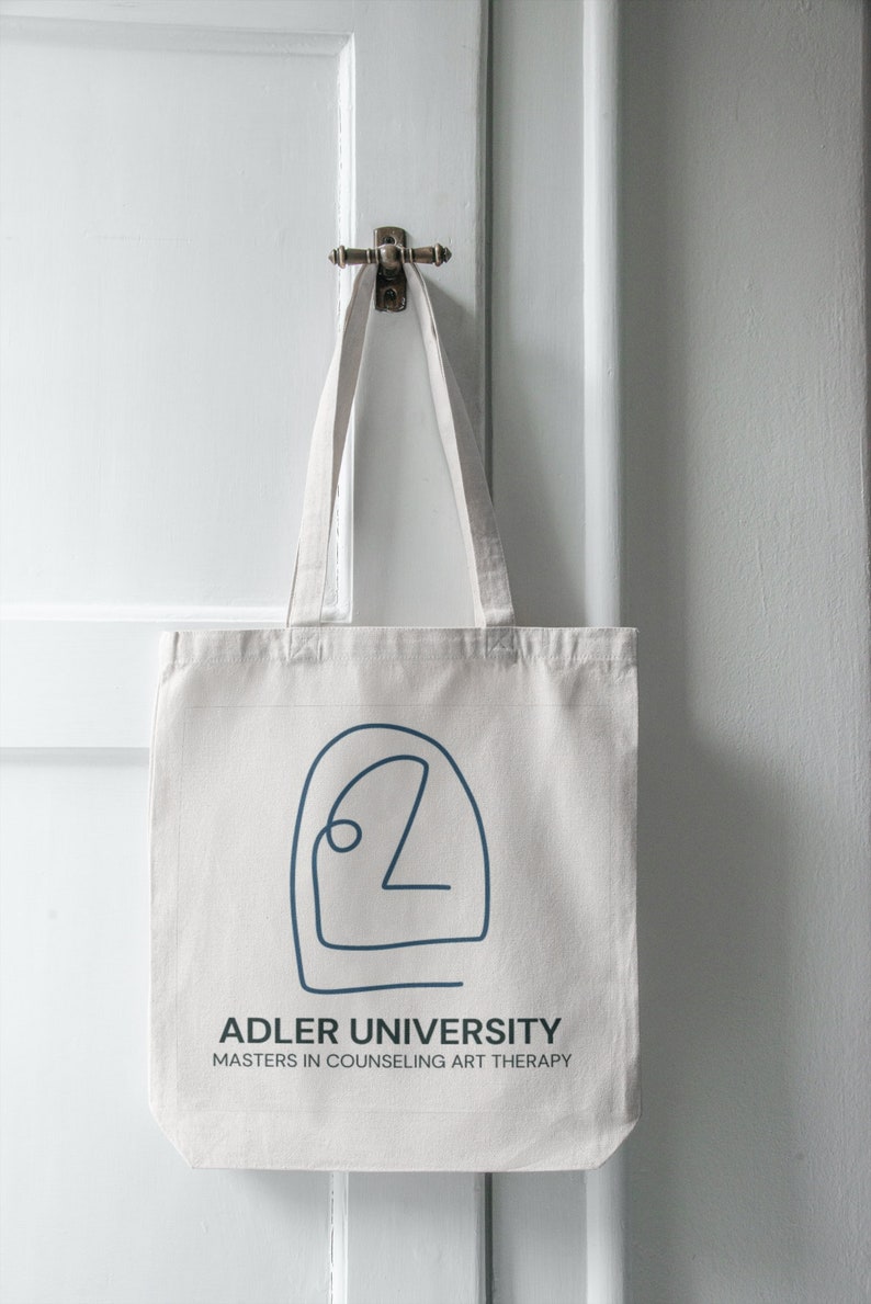 Adler University Art Therapy Tote Etsy