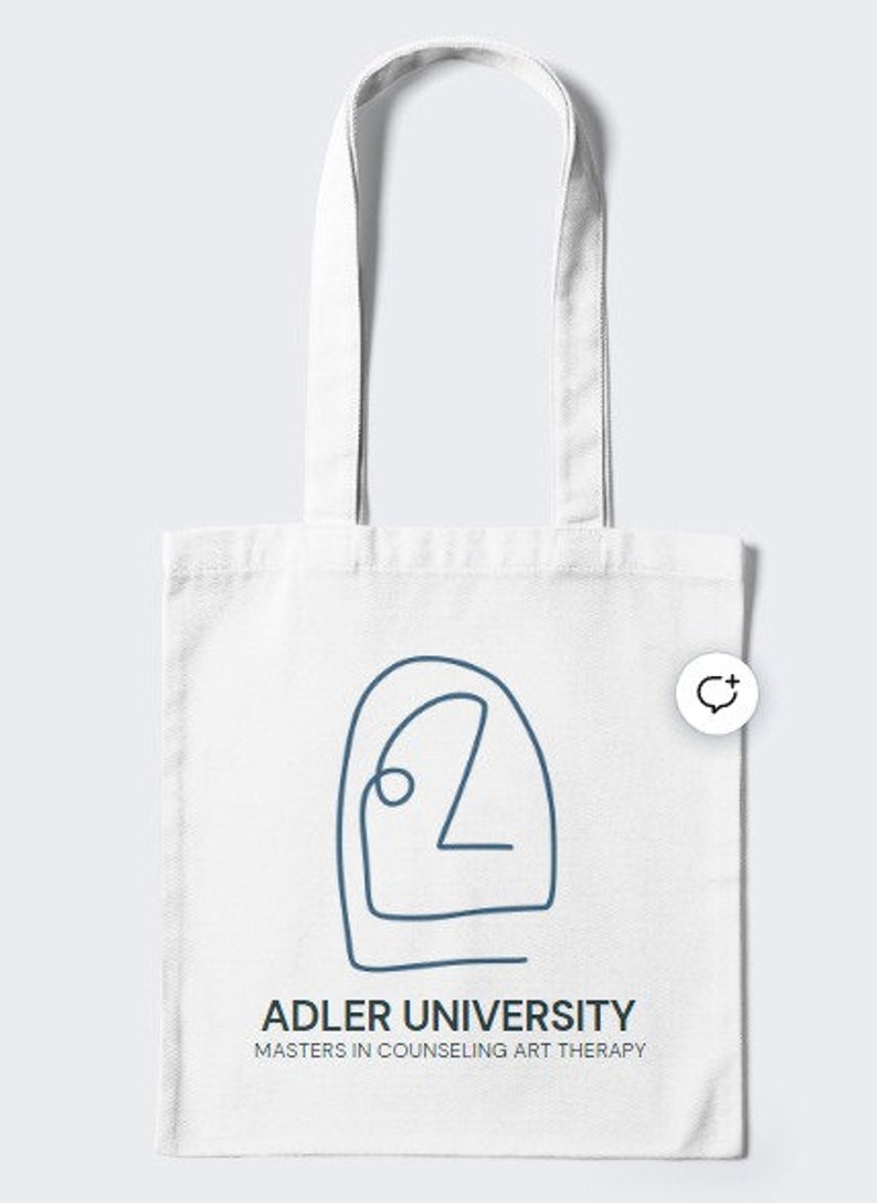 Adler University Art Therapy Tote Etsy