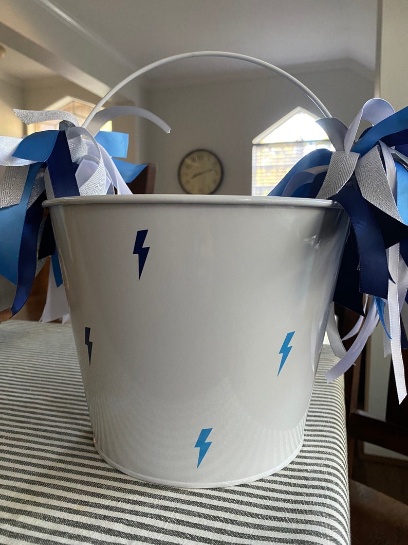 Custom Cheer/sports/party Bucket; Personalized Gift or Storage Solution ...
