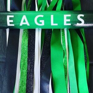 Custom Painted Glittered Cheer Spirit Sticks Football - Etsy