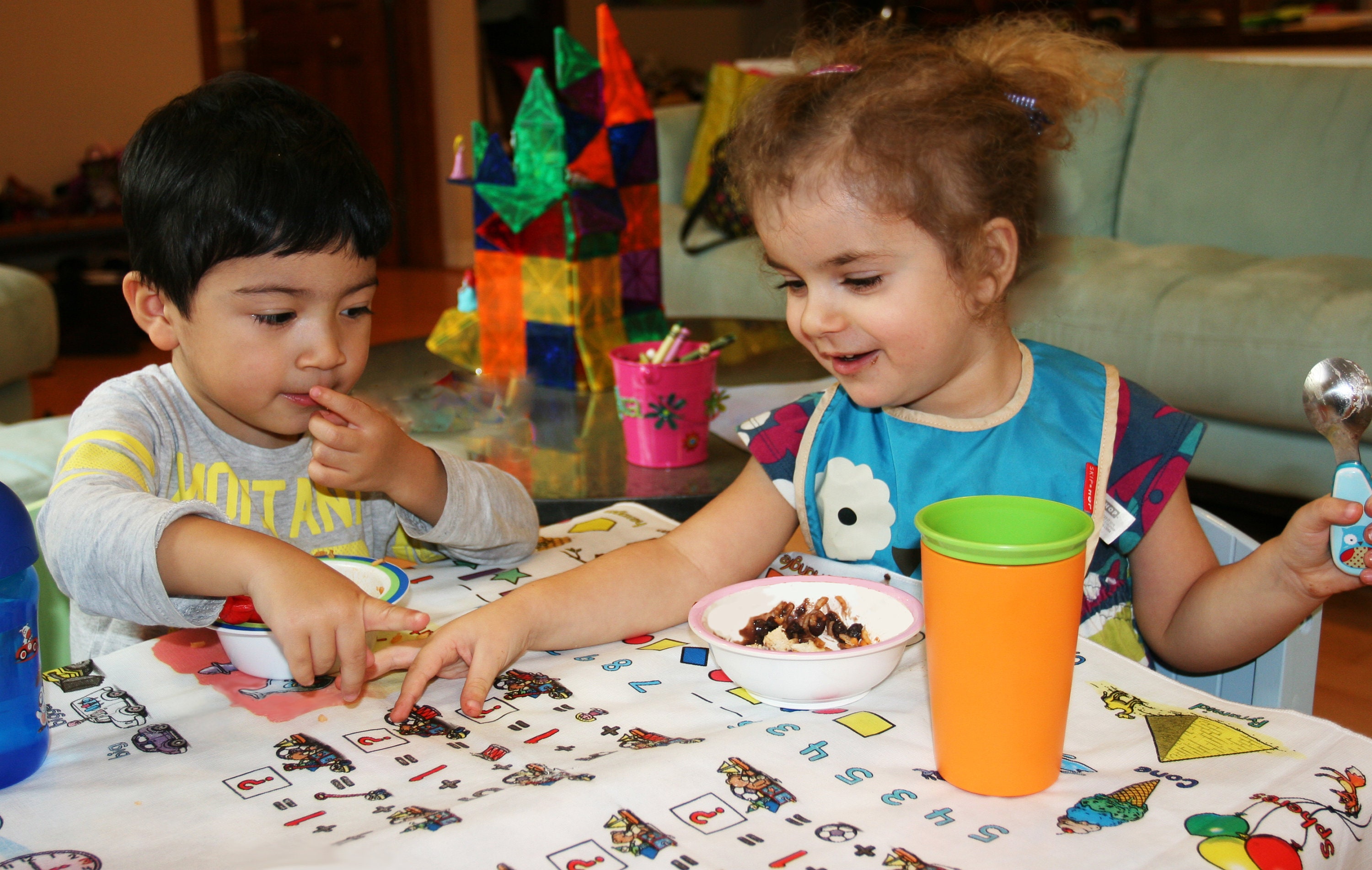 Table-time Look & Learn: an Educational Tablecloth for Pre-k and K. - Etsy
