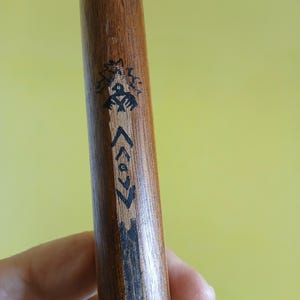 Spear Lance Staff Broomstick American Indian Native Primitive Caveman ...