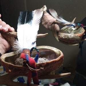 Smudged Smudging Prayer Feather Fan Native American Indian Shaman Smoke ...