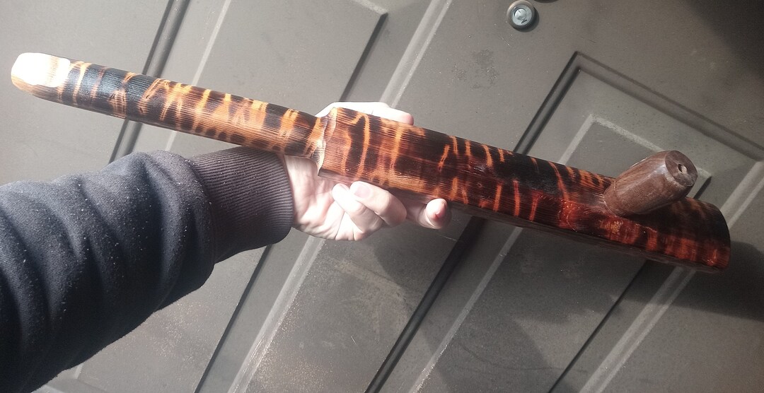 Smudged Native American Indian Pipe Ceremonial Prayer Smoke Sacred ...