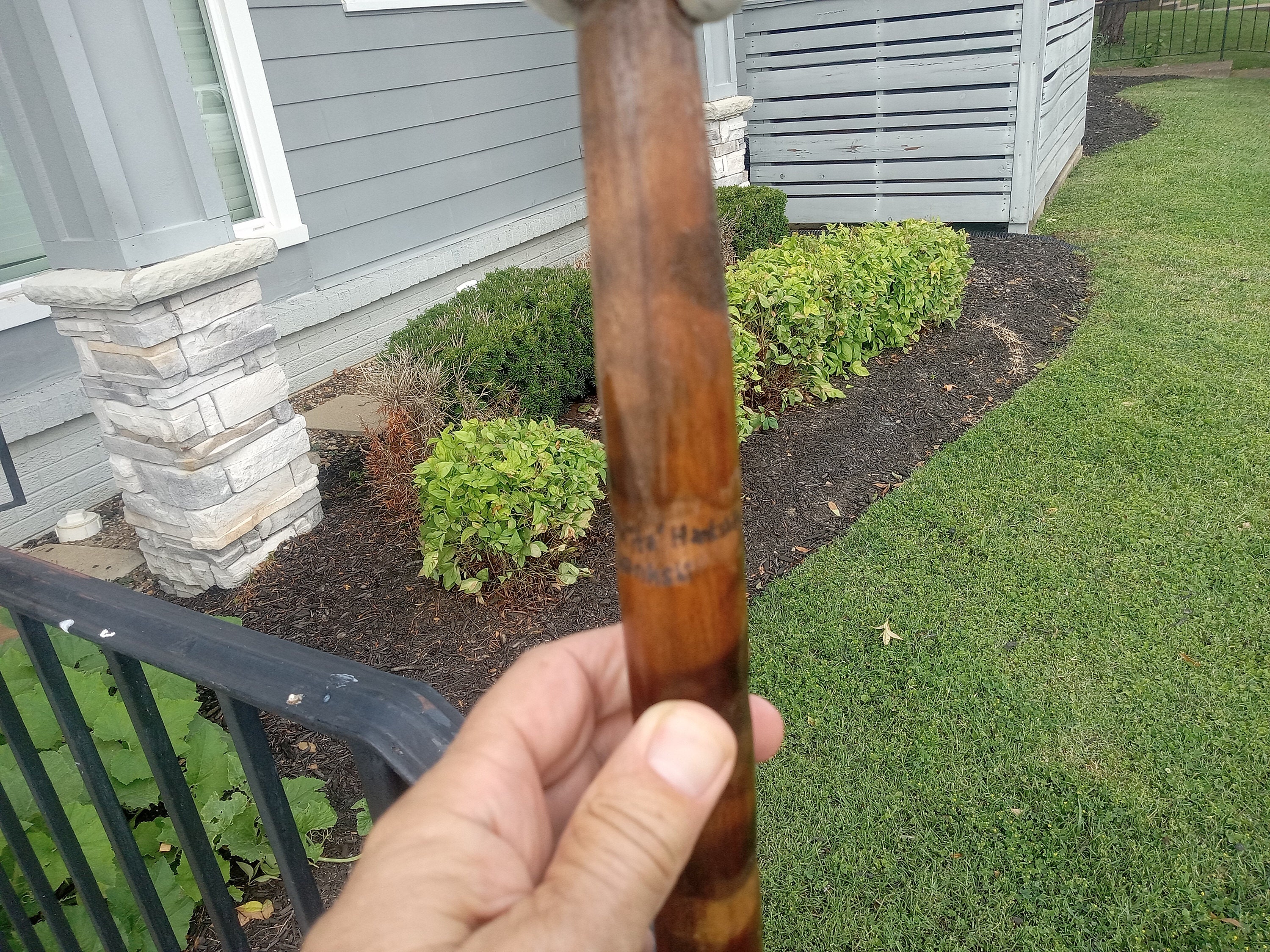 Woodburned Deer Skull Stick: Native American Souvenir - Etsy