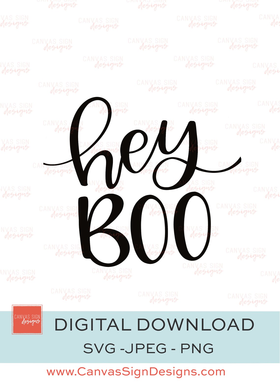 Hey Boo Svg Png Jpeg Digital Download Art Cut File - Etsy