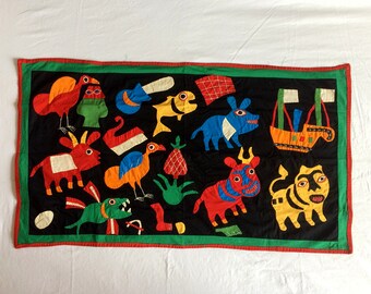 Applique tapestry | Etsy