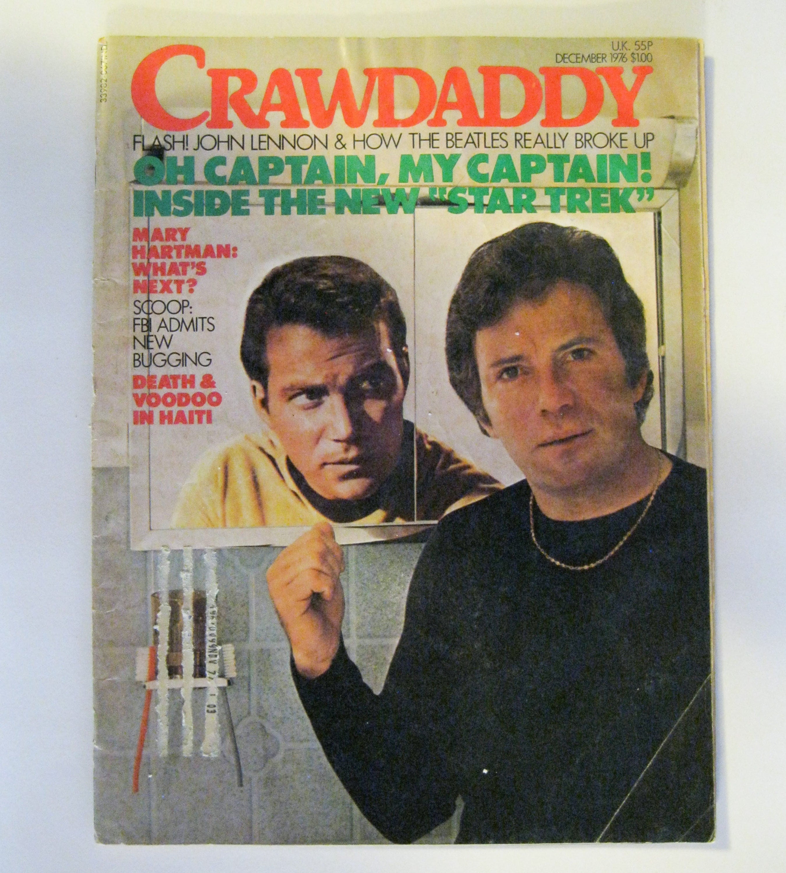 1973 CRAWDADDY Magazine- STAR TREK, Beatles Break Up - Etsy