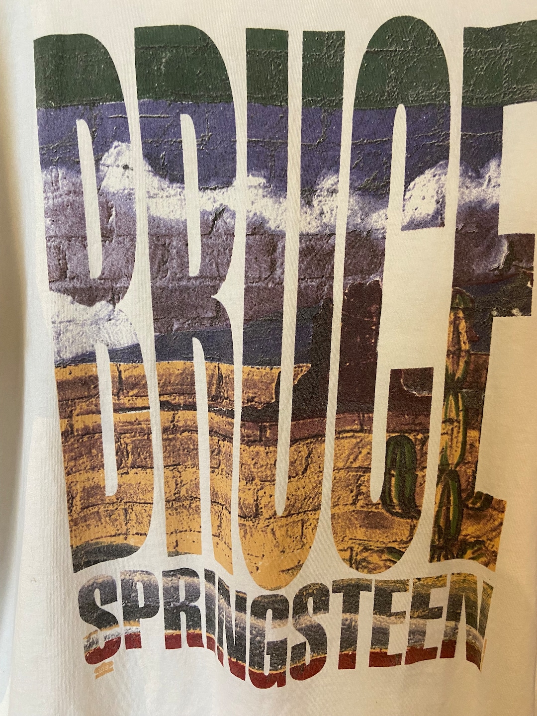 Vintage BRUCE SPRINGSTEEN 1992-1993 World Tour Concert Tee Shirt - Etsy