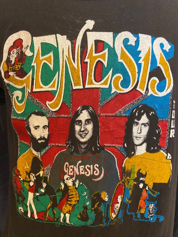 RARE vintage GENESIS 1980s unofficial tour tee shirt - Gem