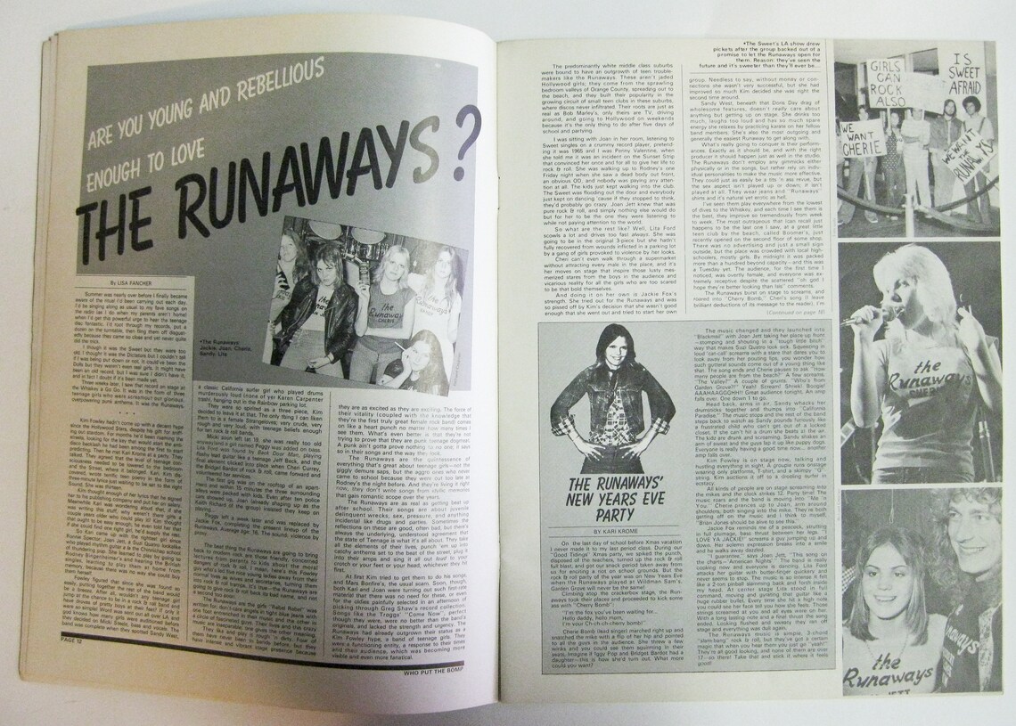 1976 BOMP GIRLS GIRLS Girls - Etsy