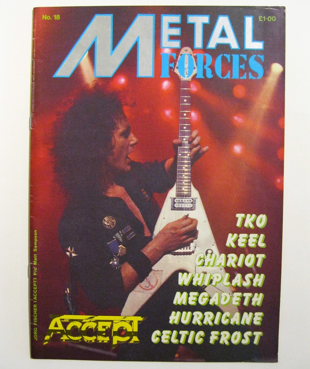 1986 METAL FORCES MAGAZINE - Etsy