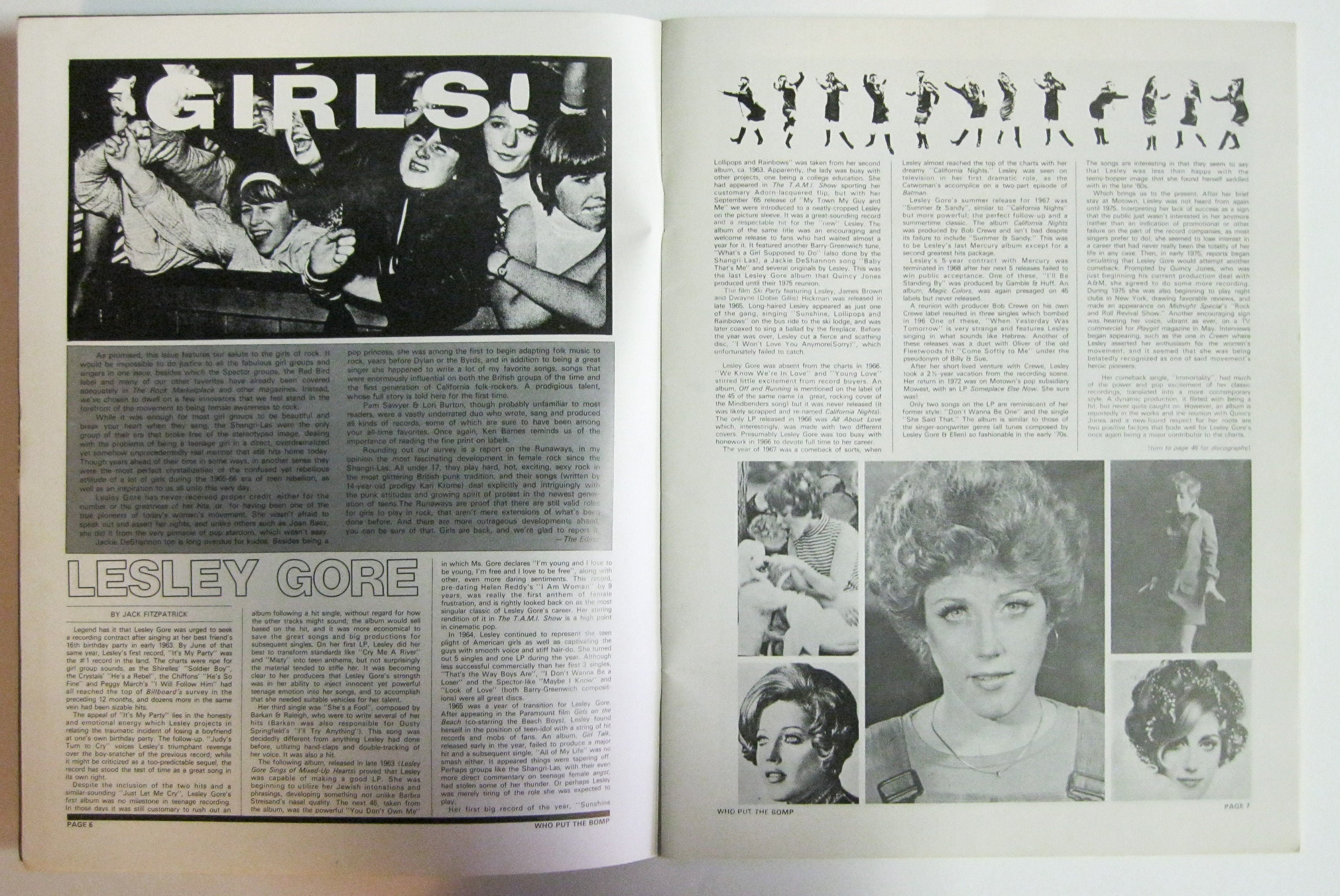 1976 BOMP! GIRLS! GIRLS! Girls! - Etsy