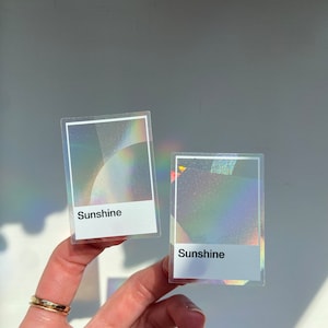 Suncatcher | Sunshine Sun Catcher Window Sticker | Cancer Research ...