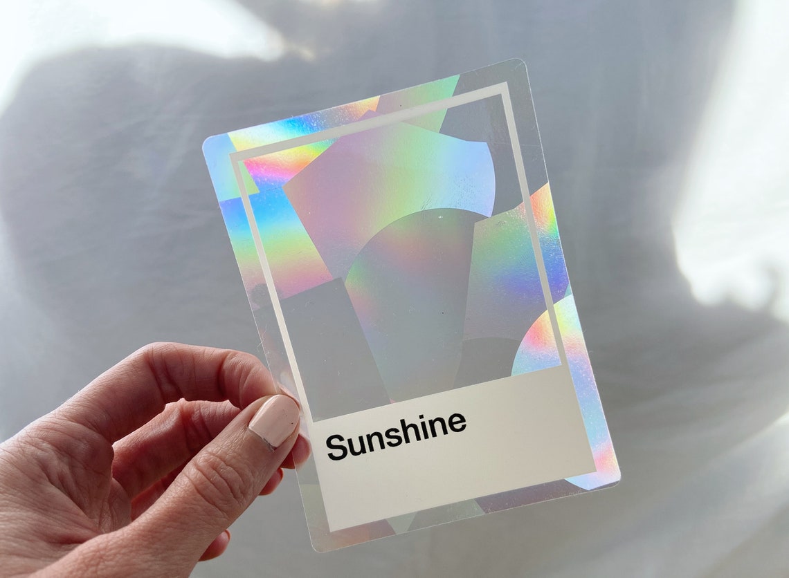 Suncatcher Sunshine Sun Catcher Window Sticker Cancer - Etsy