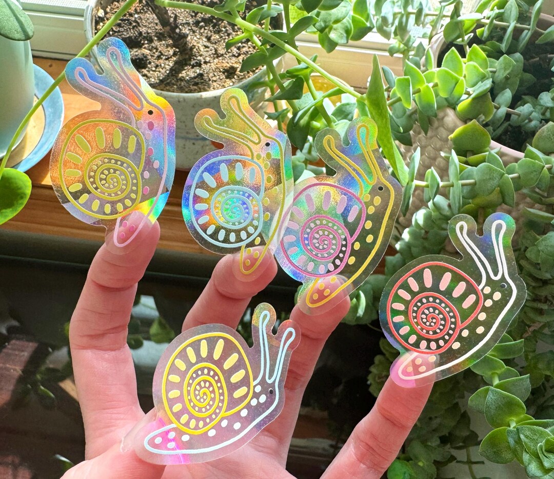 Suncatcher | Mini Snail Multi Pack Window Cling Sun Catcher | Cancer ...