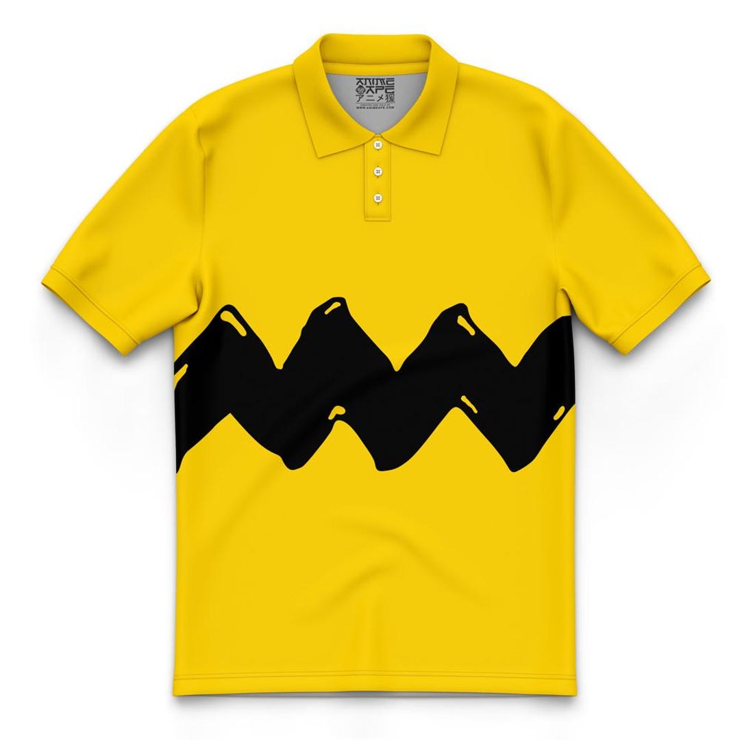 Charlie Brown Snoopy Polo Shirt - Etsy