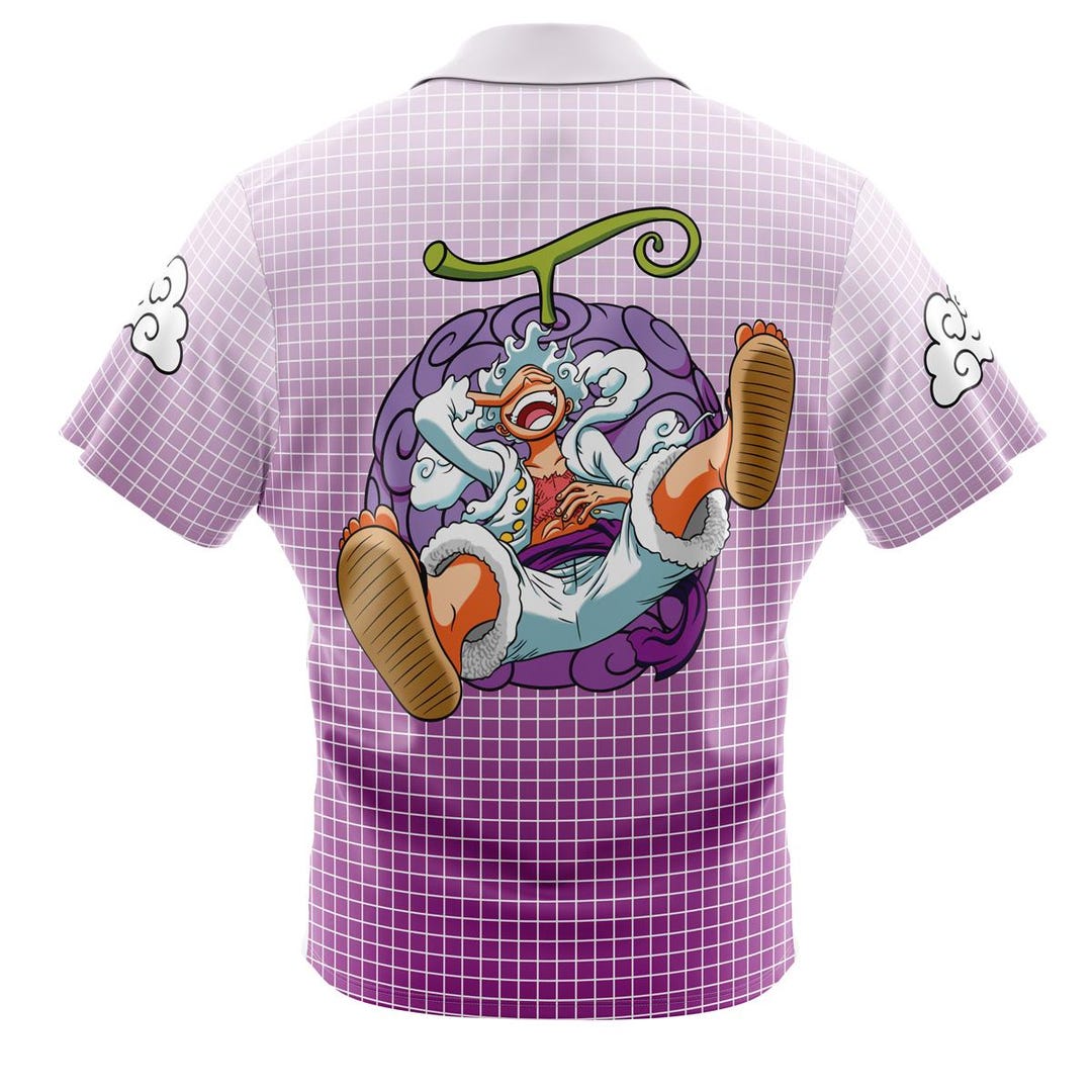 Luffy Gear 5th Button up Hawaiian Shirt - Etsy