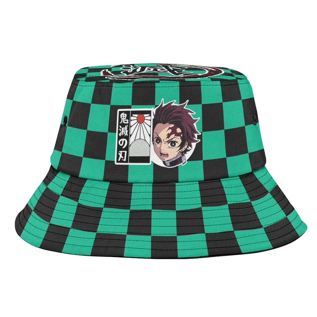 Tanjiro Kamado Anime Bucket Hat - Etsy