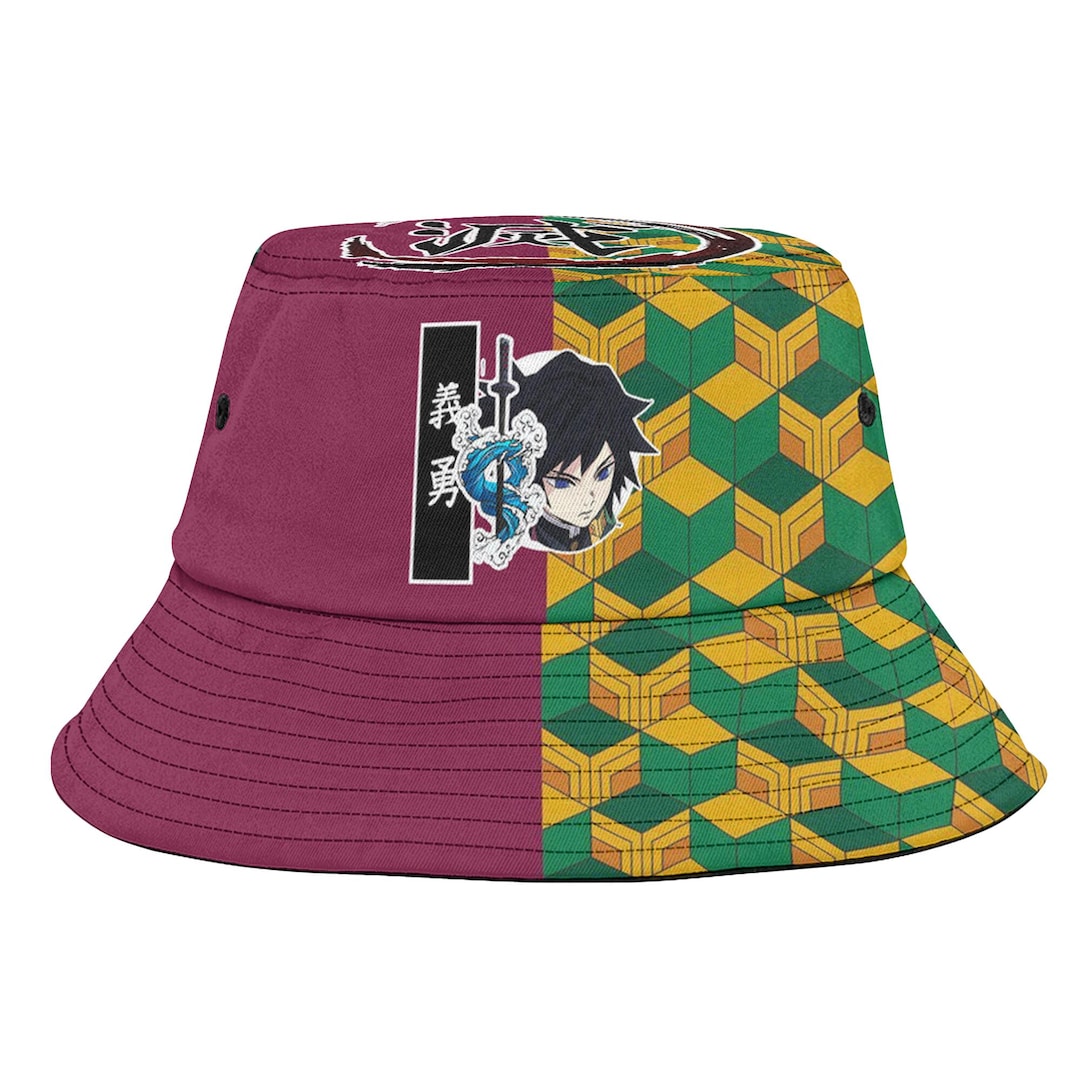 Giyuu Tomioka Anime Bucket Hat - Etsy