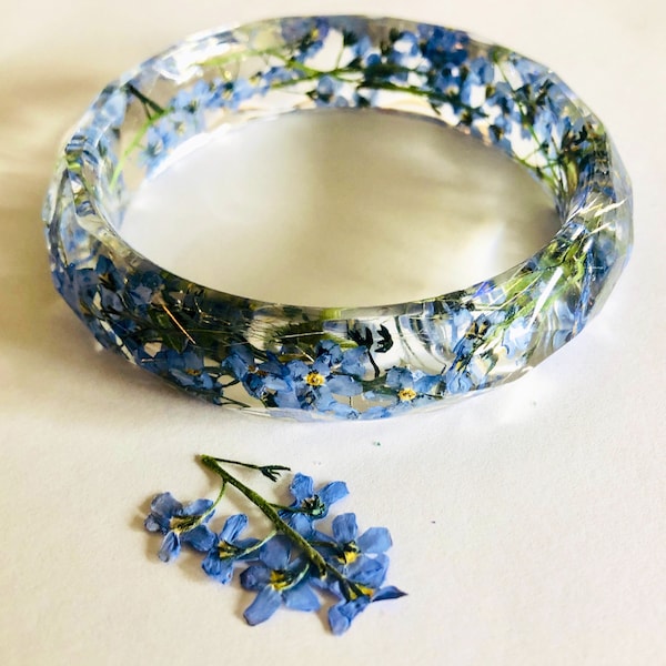 Flower Bangle - Etsy