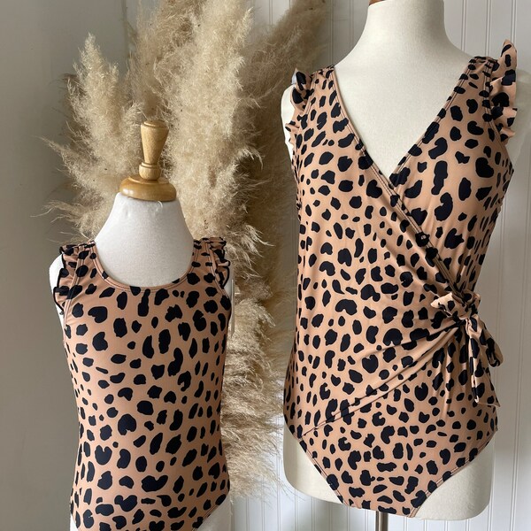 Leopard Swimsuit - Etsy