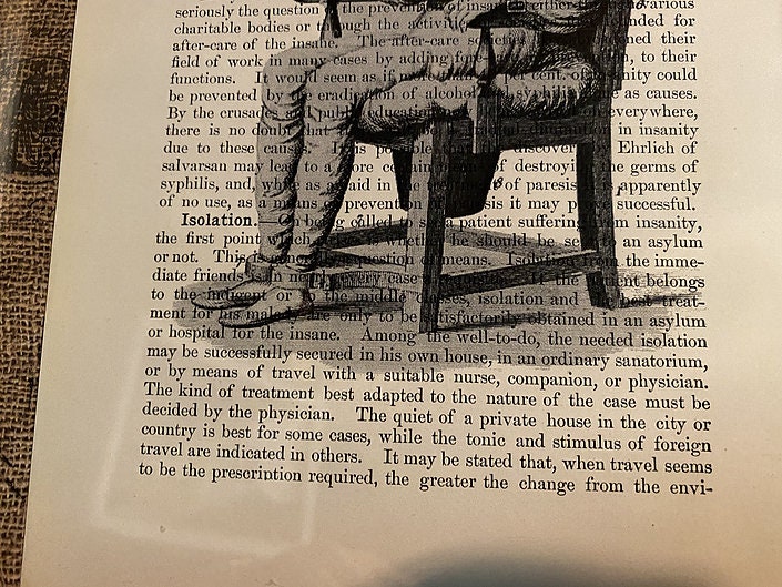 Framed Tranquilizer Chair Print - Etsy Denmark