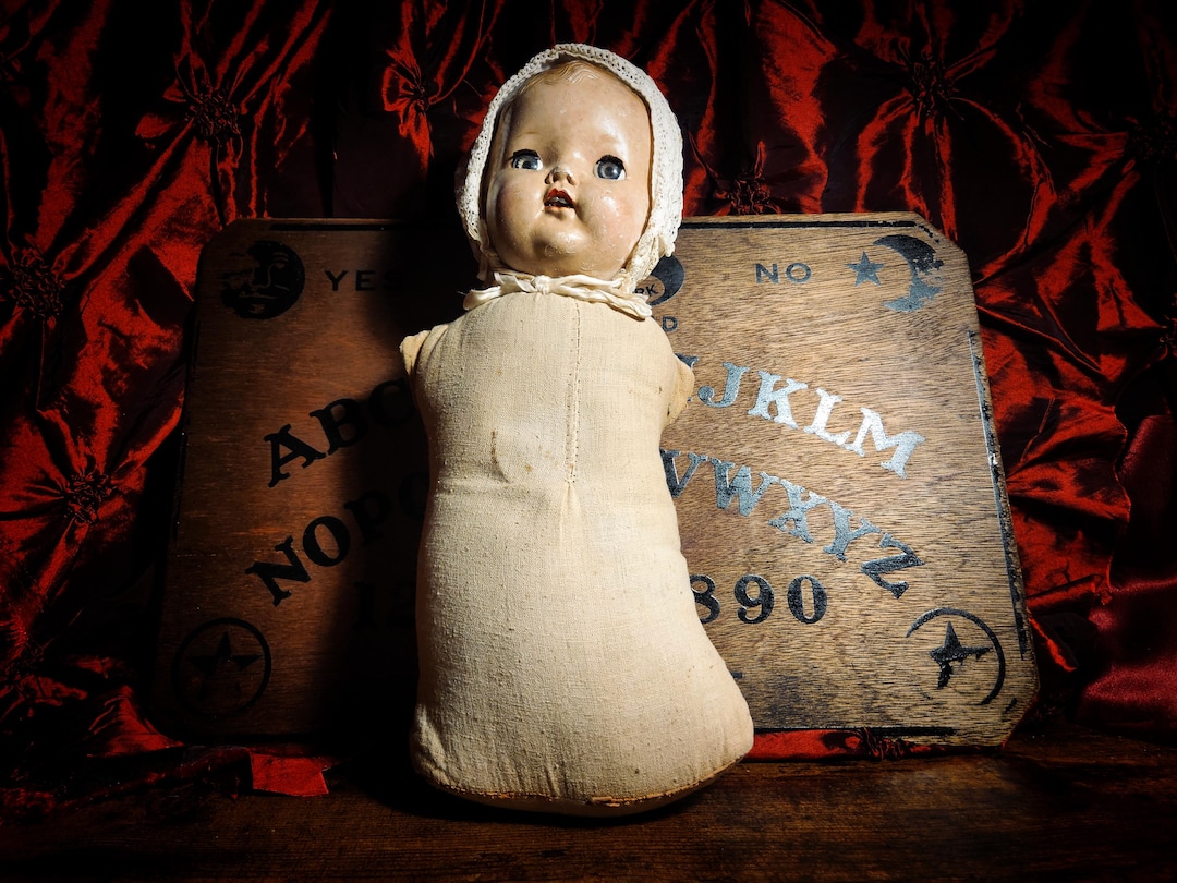 The Wailing Boundling - Horrifying Haunting Working Crier Doll, Antique ...
