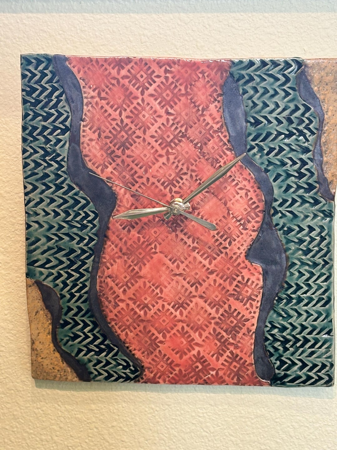 Ceramic Tile Clock, Multi Wall Display Options - Etsy