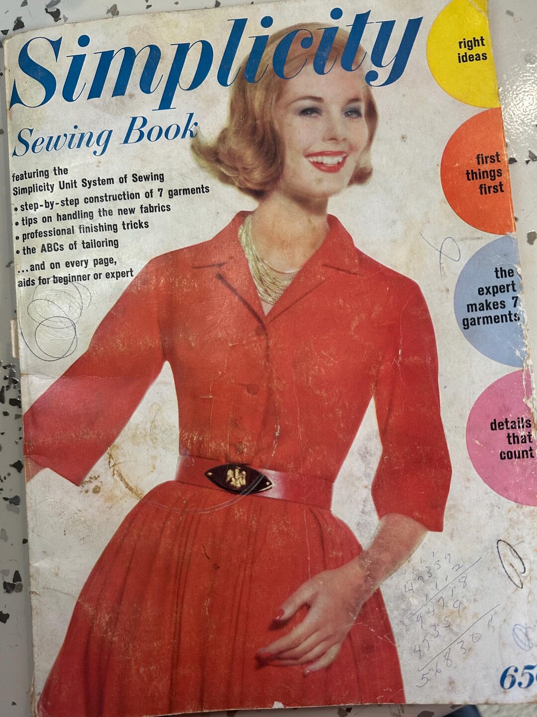Vintage 1962 Simplicity Sewing Book - Etsy