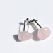 Custom Rose Quartz Stone Cufflinks - Etsy
