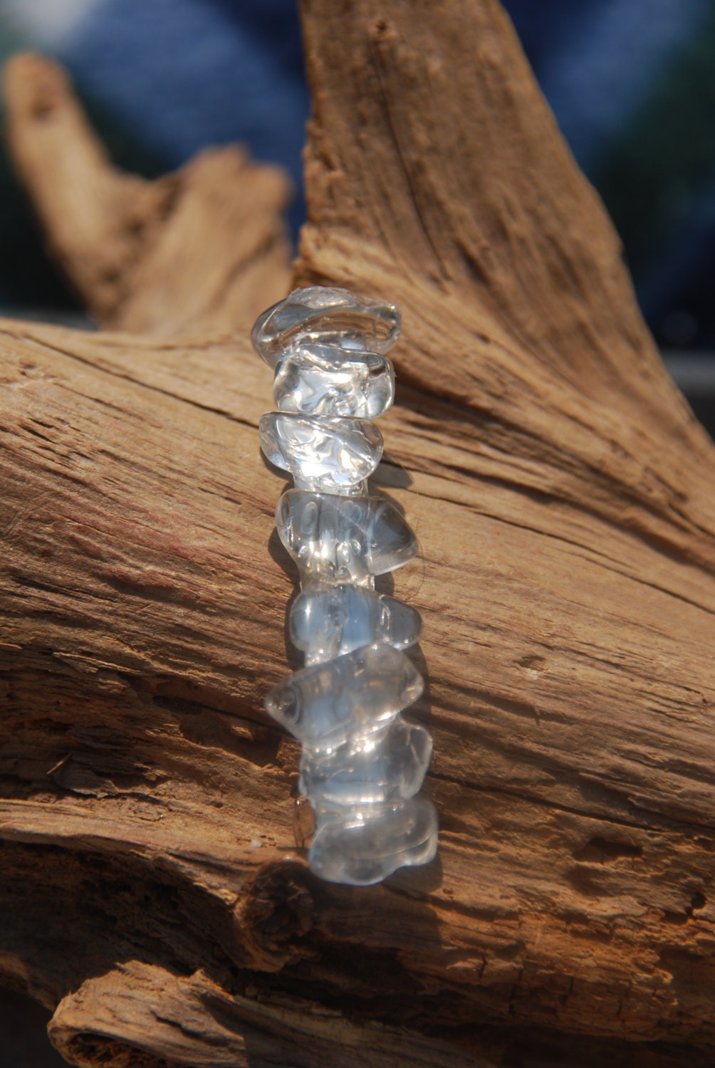 Crystal Quartz Stones on a French Barrette - Etsy