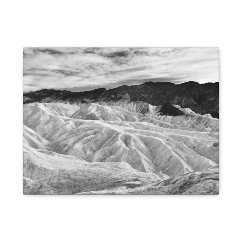 Zabriskie Point National Park Matte Canvas Stretched 1.25" Canvas - Etsy