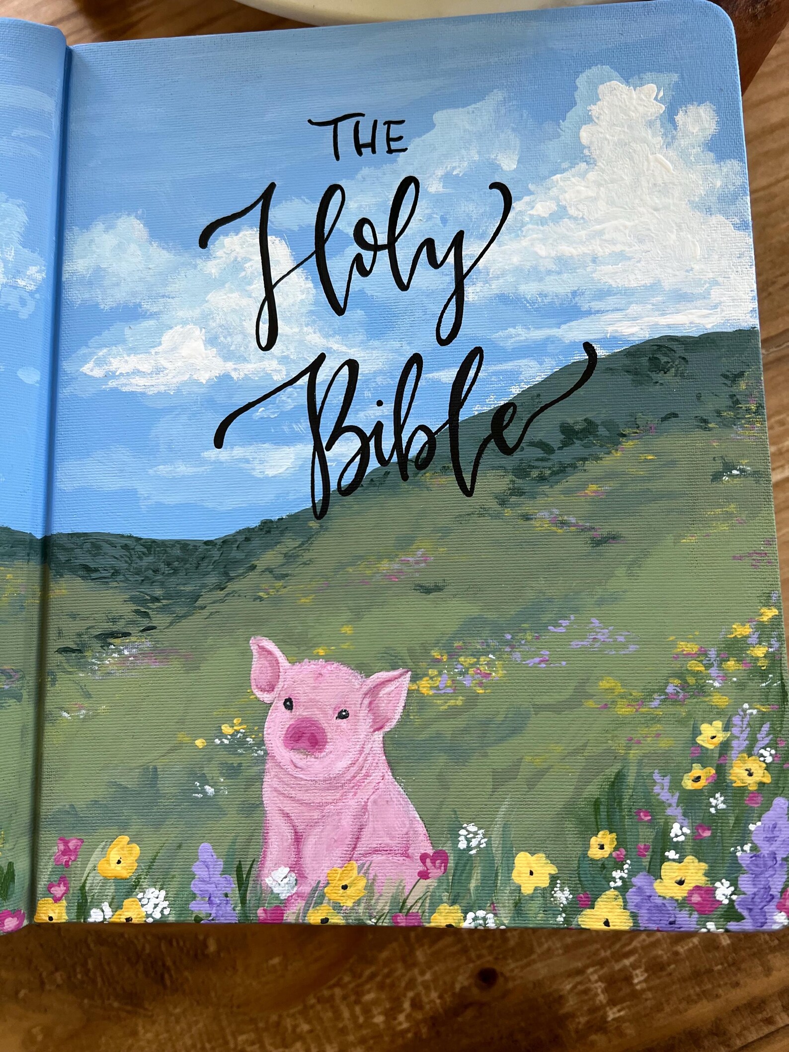 Psalm 23 Green Pasture Farm Animal Bible - Etsy
