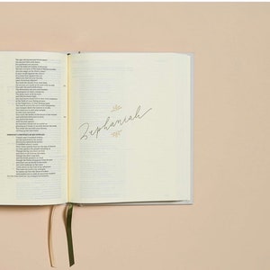 Purple/black CSB Journaling Bible Handpainted Florals - Etsy