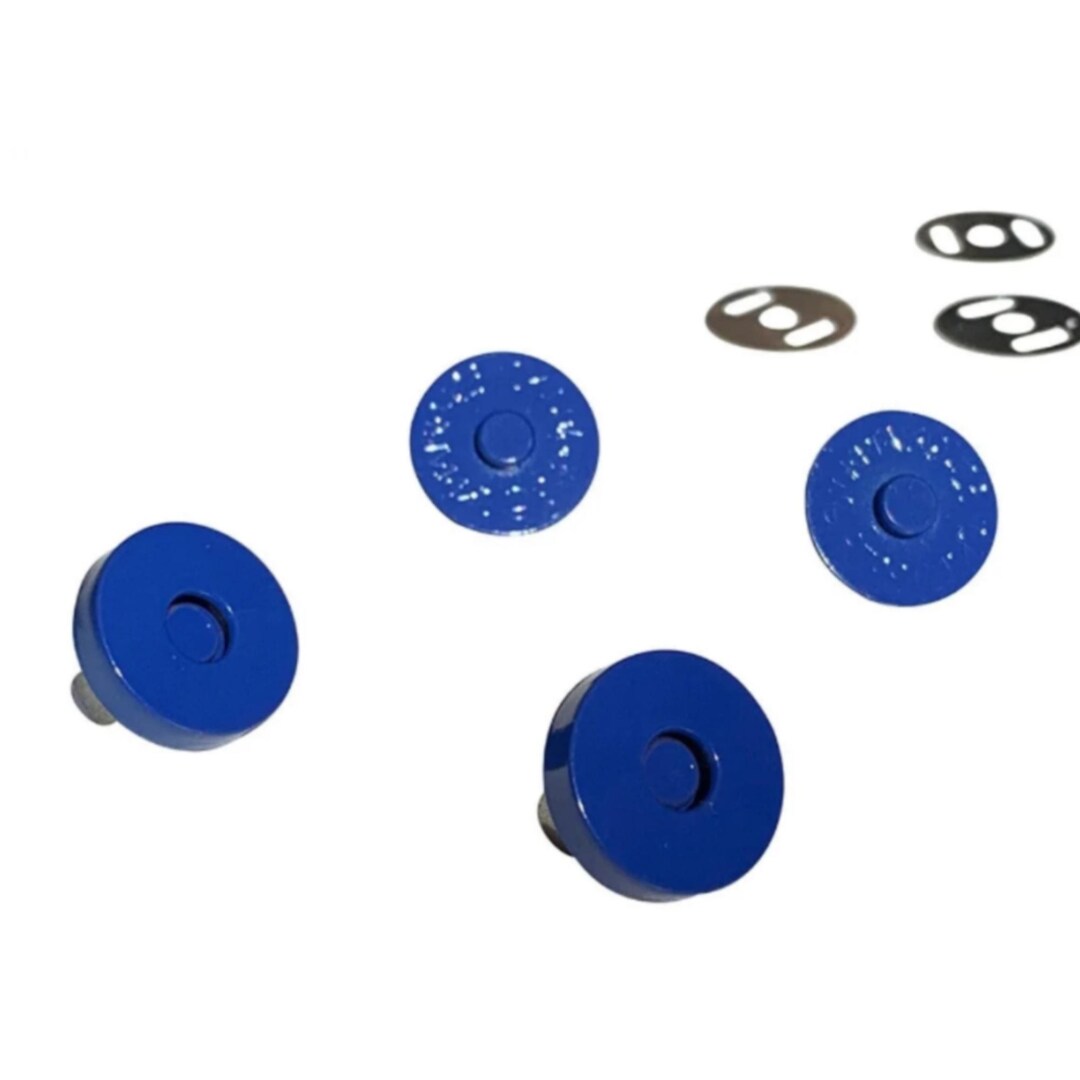 Royal Blue Magnetic Snaps by Sassafras Lane Designs | 18mm (3/4 Inch ...
