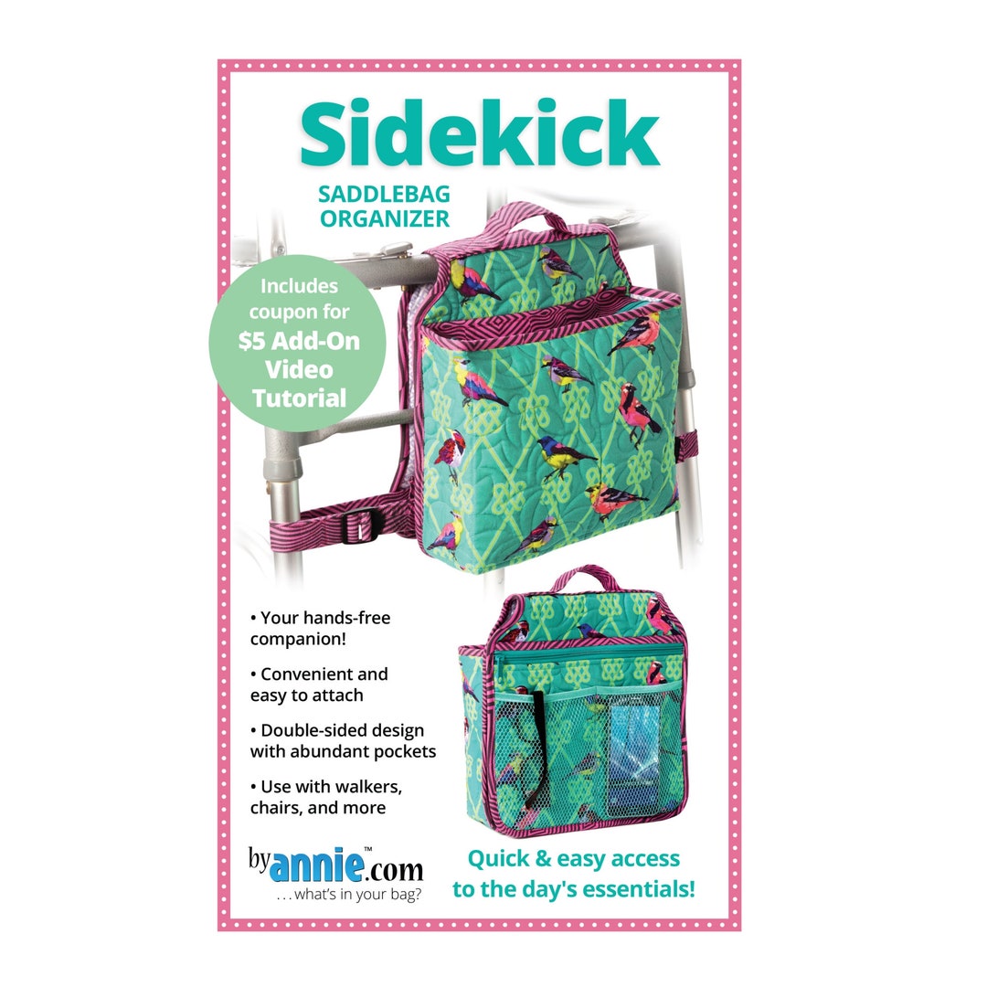 Sidekick by Annie | Paper Sewing Pattern | Make Your Own | Organizer - Etsy