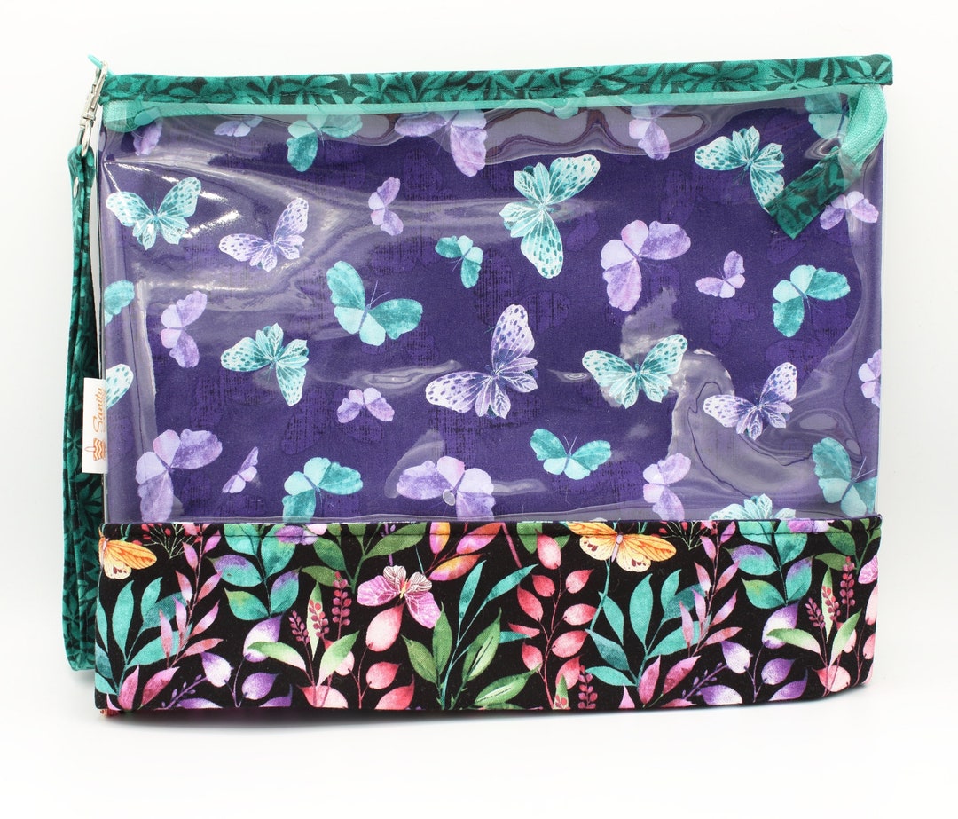 Clear View Expandable Zipper Bag | Multi Purpose | Travel | Storage ...