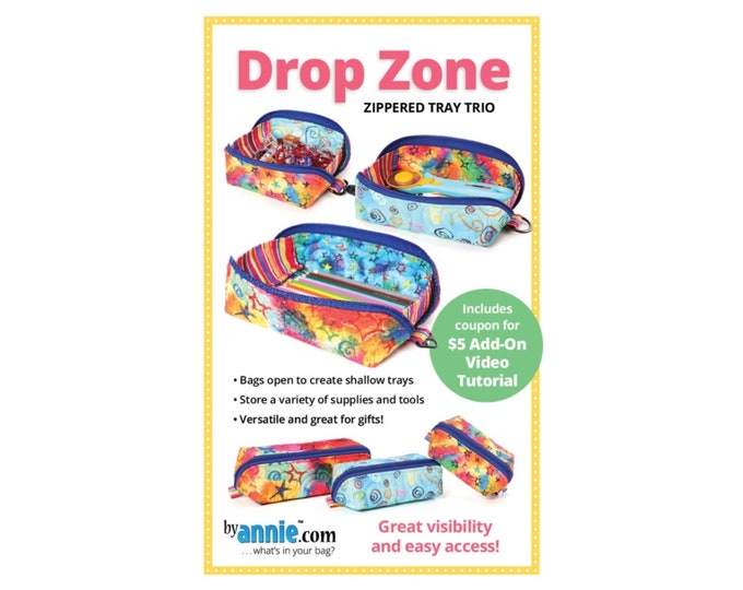Drop Zone Pattern by Annie | Paper Sewing Pattern | Make Your Own ...
