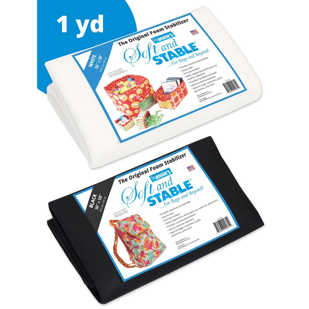 Soft and Stable Foam Stabilizer by Annie | 1 Yd Package (36" X 58 ...