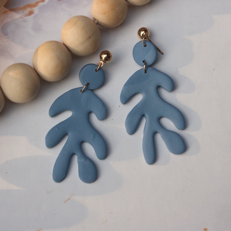 Abstract Earrings - Etsy