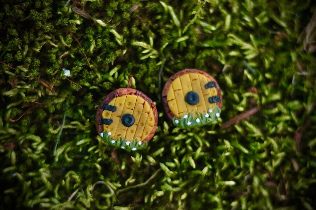 Hobbit Earringshobbit House Studslotr Studshobbit Door Earringshobbit ...