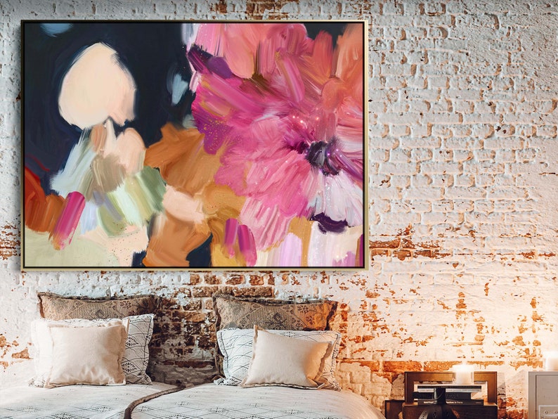 Abstract Art Print Abstract Giclee Print Flower Print - Etsy