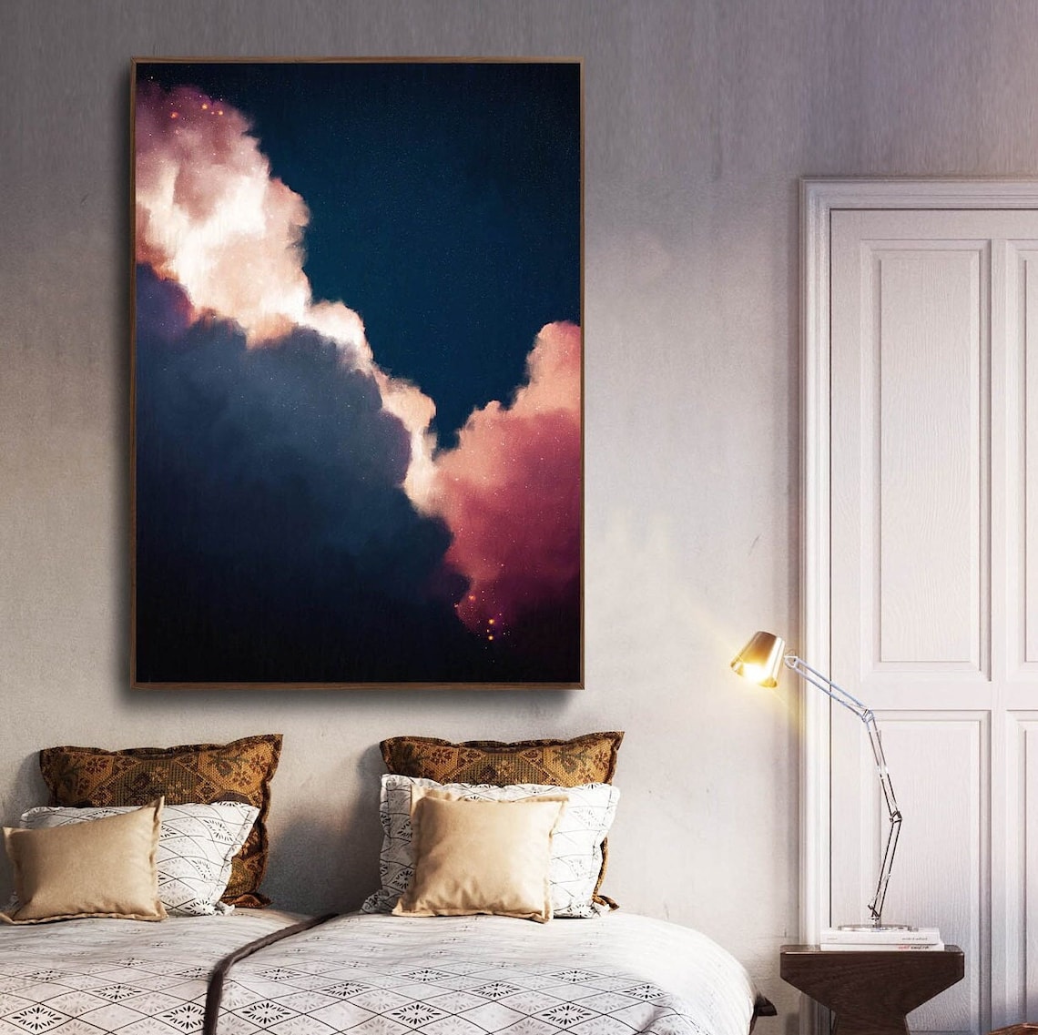 Abstract Art, Cloud Painting Print , Cloud Print , Cloudscape Art Print ...
