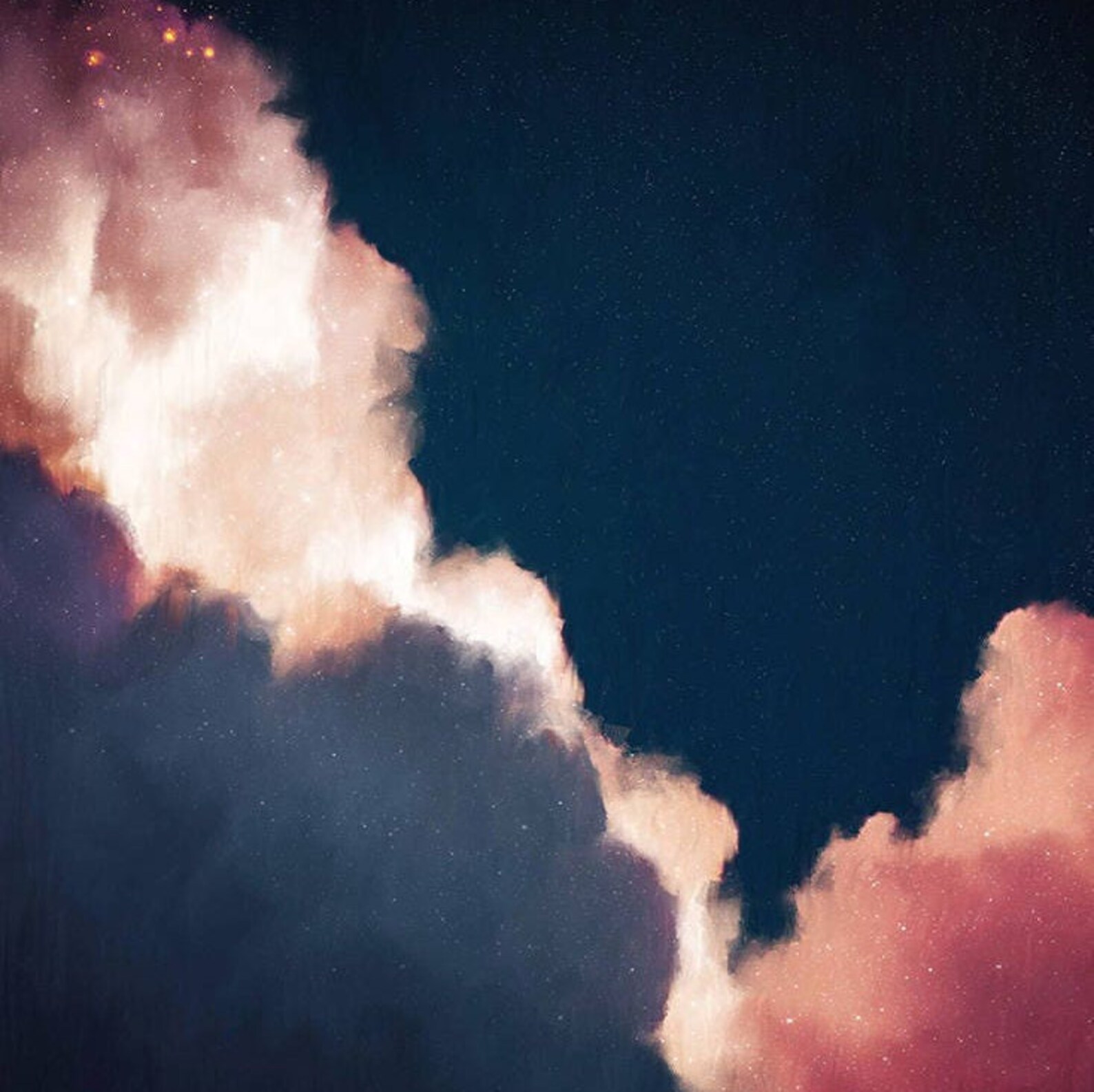 Abstract Art, Cloud Painting Print , Cloud Print , Cloudscape Art Print ...