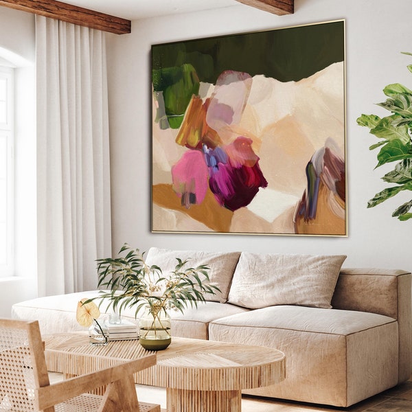 Abstract Painting Large Canvas - Etsy