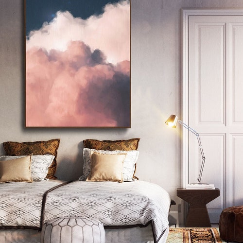 Abstract Art Cloud Painting Print Cloud Print Cloudscape - Etsy Canada