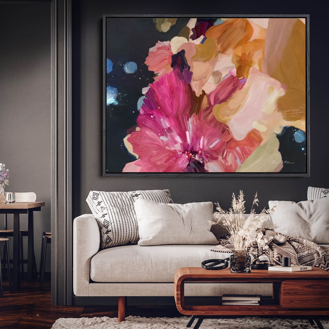 Abstract Giclee Print, Abstract Art Print, Flower Print, Botanical Art ...