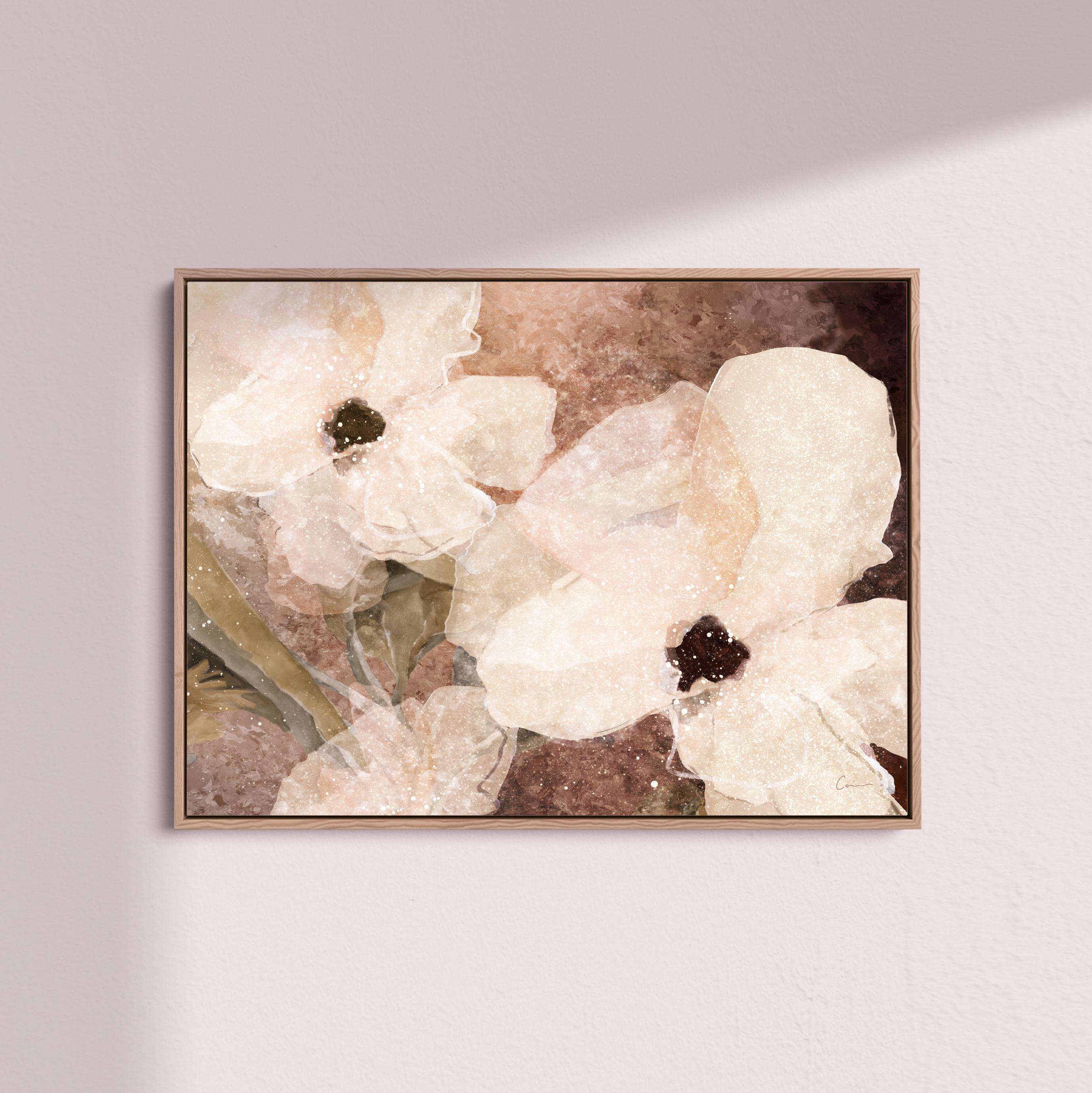 Floral Abstract Art | Extra Large WALL ART | Fine Art Canvas Print ...