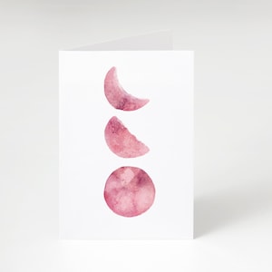 Moon Art, Moon Phases, Pink Moon, Moon Water Color, Moon Phases ...